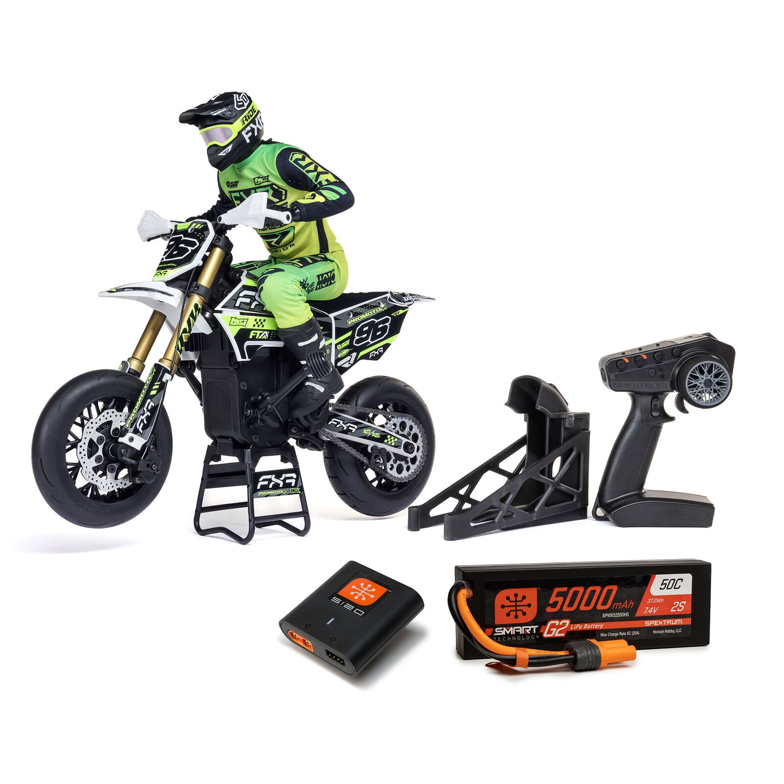 1/4 Losi Promoto-SM FXR Supermoto (Battery and Charger Included) – RC ...