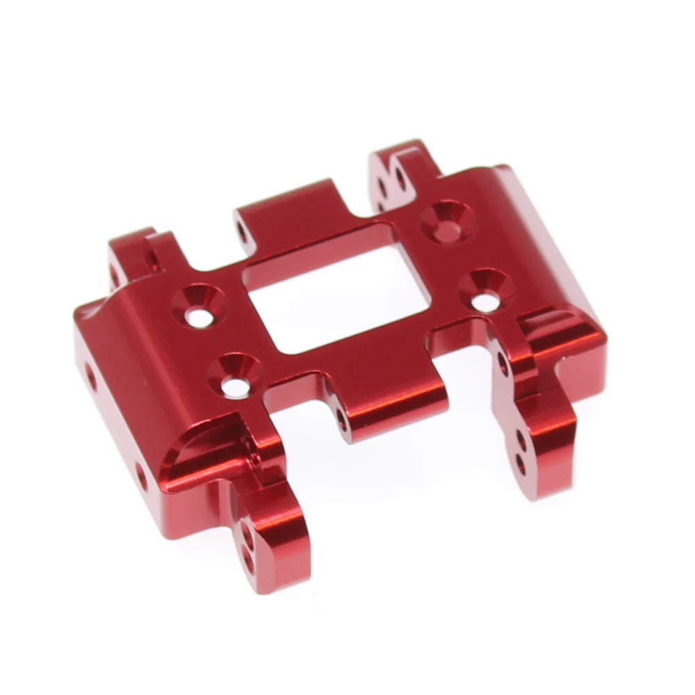 Center Skid Plate (Aluminum)(Red)(1pc) – RC Adventures, LLC